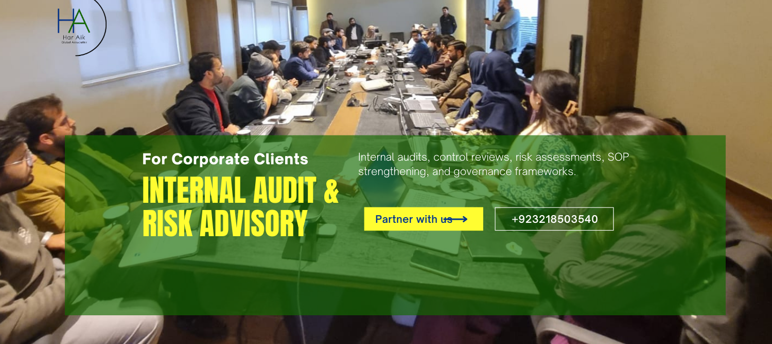 Internal Audit & Risk Advisory - Har Aik Global Associates